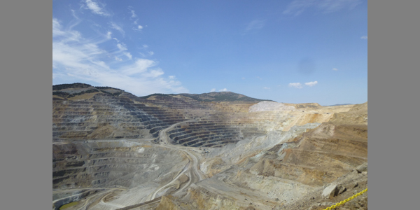 McEwen Mining’s Gold Bar mine, Eureka County, NV.