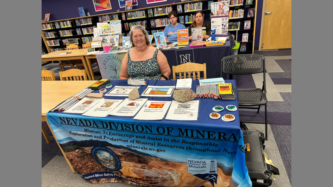 Spring Valley Library Back to School Event Table